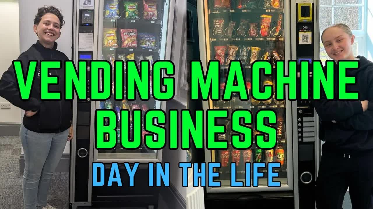 Vending machine business owner | day in the life