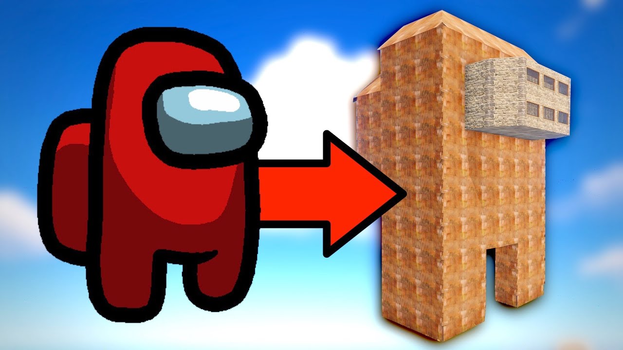 Among Us Is Leaking into Rust Base Builds ¦ Solo Raiding!
