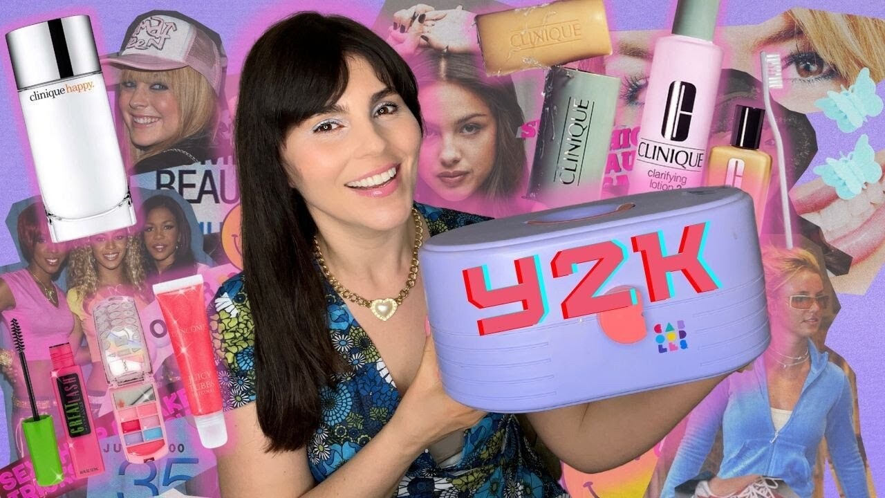 I tried Vintage Y2K 2000s Makeup and Beauty Products for a week!