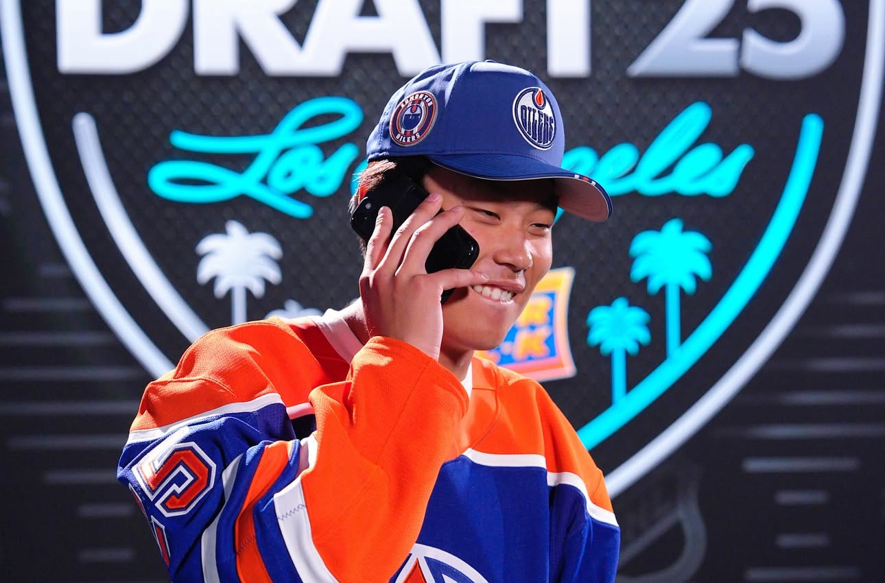 Green Bay Gamblers forward Aidan Park drafted by Oilers