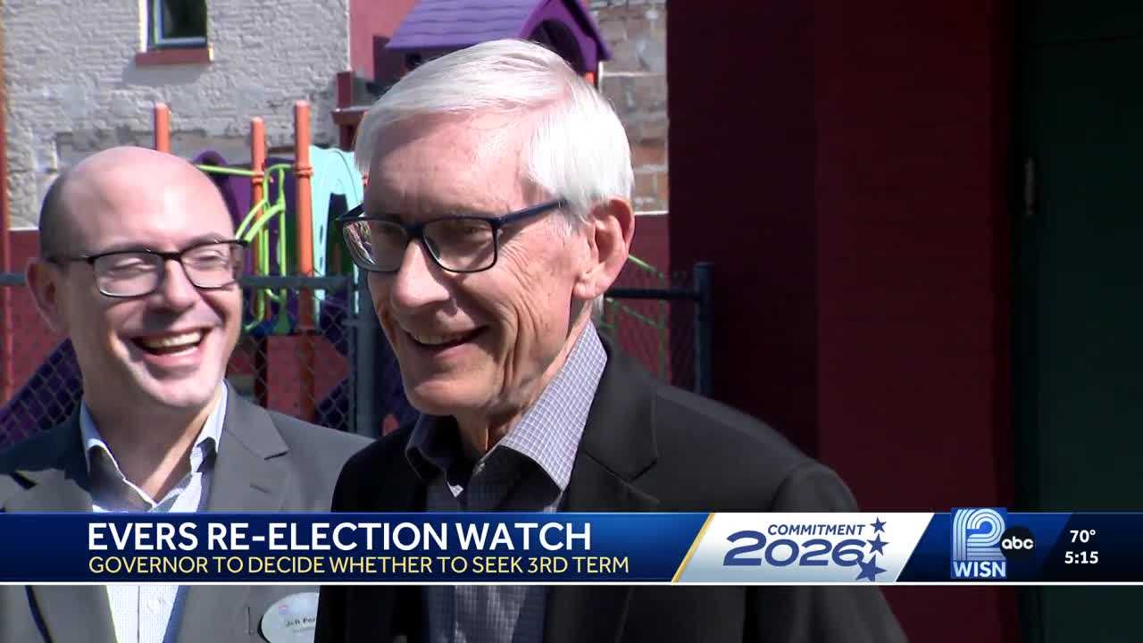 Gov. Evers says reelection decision coming in "a couple weeks"