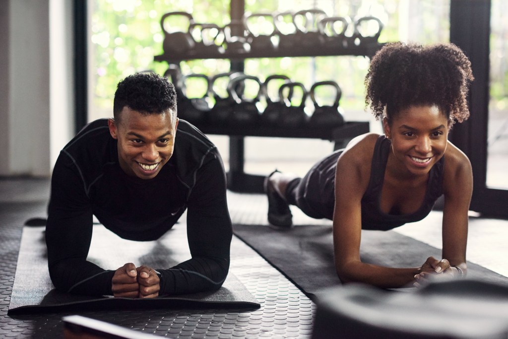 This is how long you should be able to plank for, according to your age