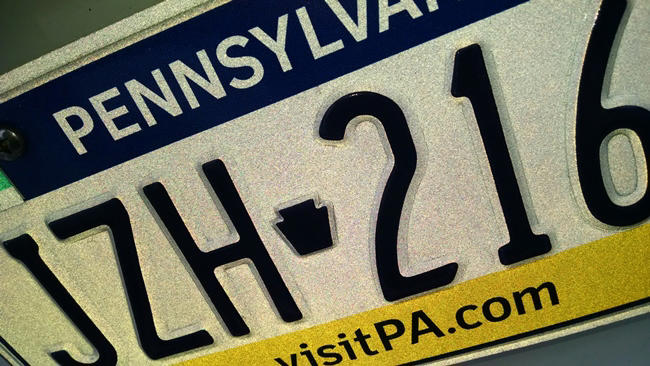 Front plates in Pennsylvania? State Senator’s bill would require them
