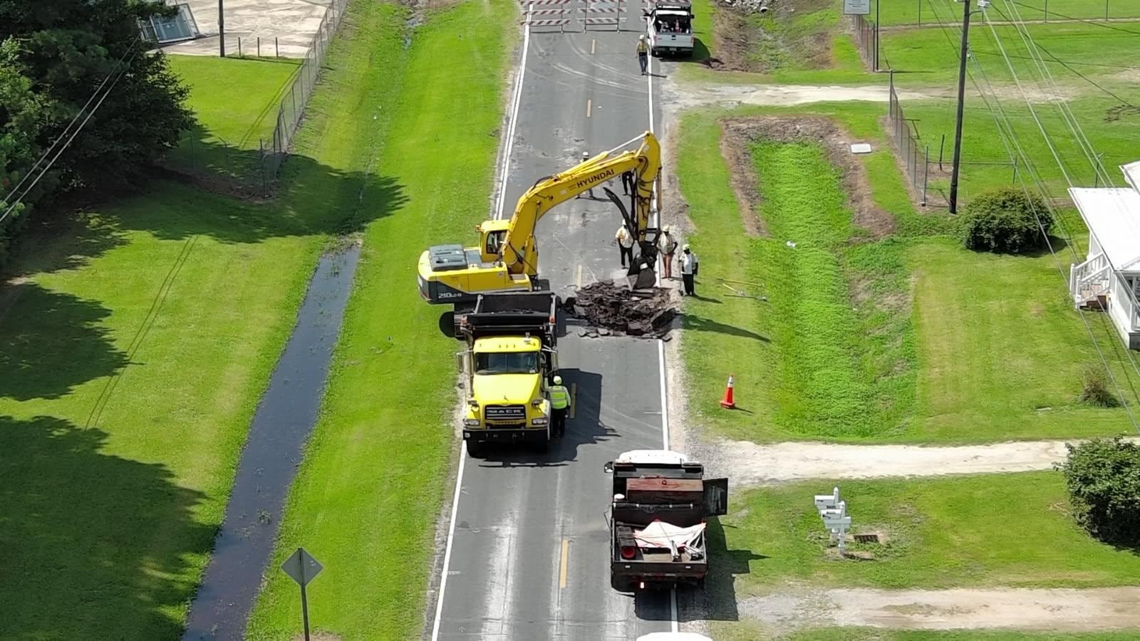 Work continues on Pitt County “asphalt failure” on roadway