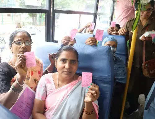 Pink tickets mark Shakti’s 500 crore ridership in Karnataka, chief ...