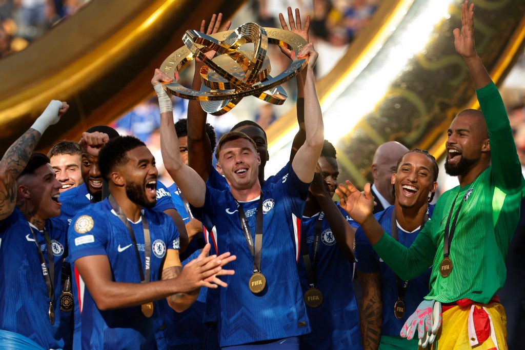 Chelsea’s Cole Palmer ‘confused’ by Trump’s presence on stage at FIFA ...