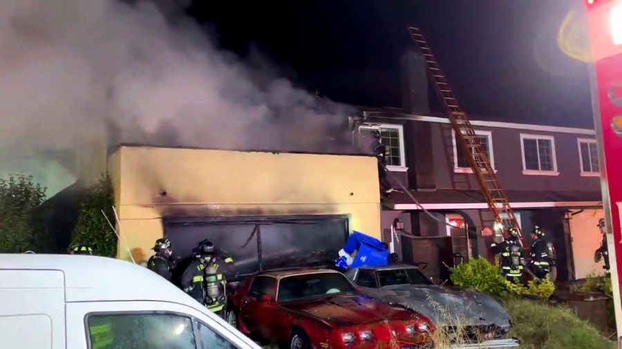 Fremont fire Sunday night injures resident, displaces 4