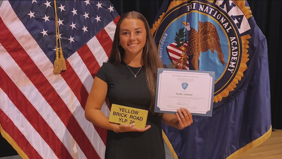 Iowa teen attends FBI program, inspired by sheriff dad’s experience