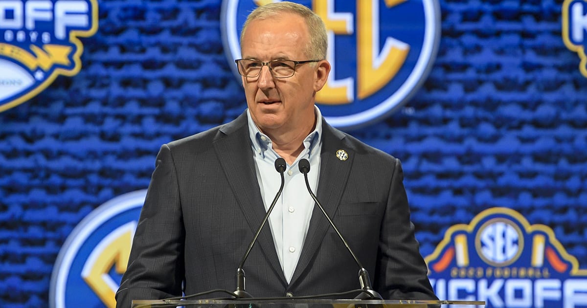 Greg Sankey: 12-team College Football Playoff ‘can stay if we don’t agree’