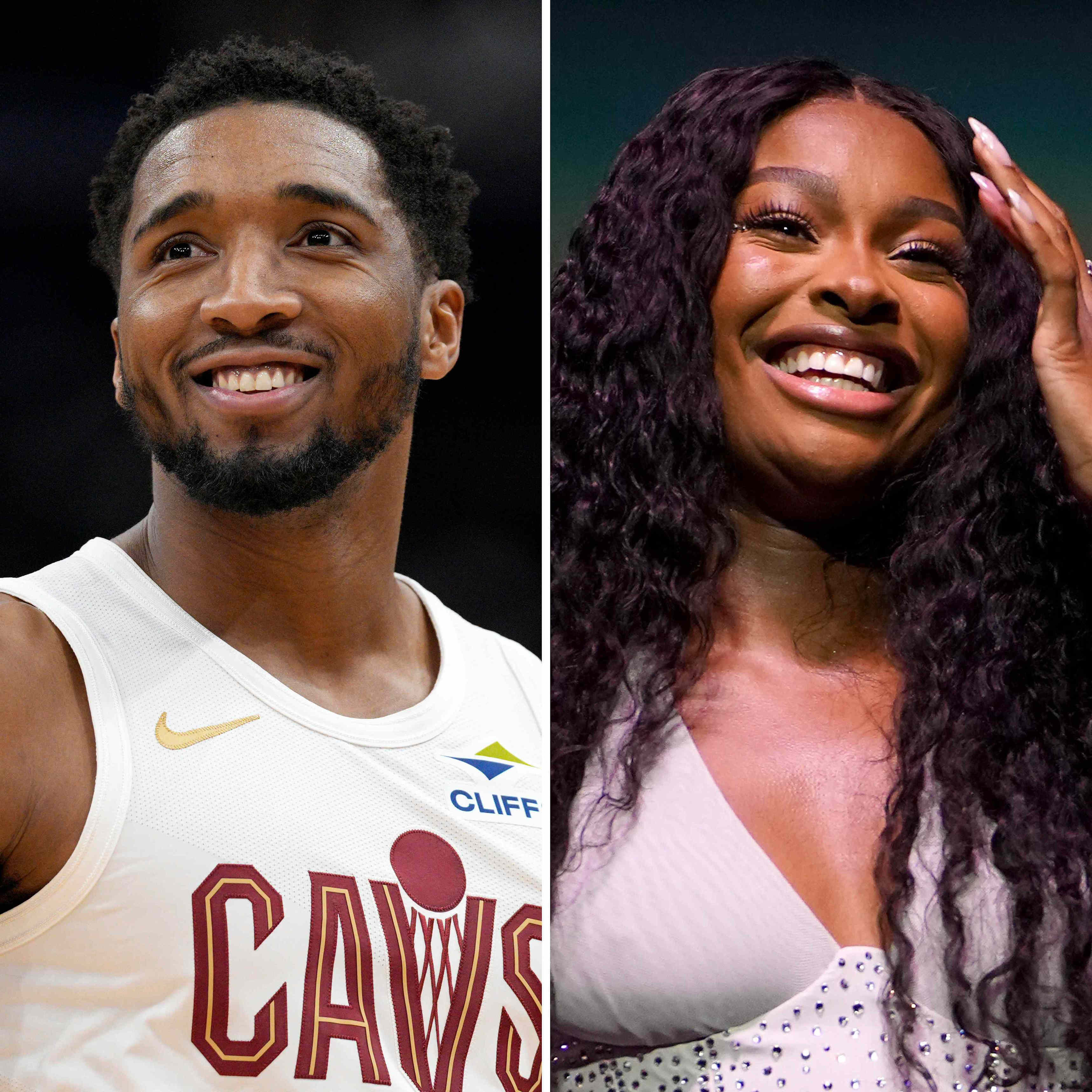 Donovan Mitchell proposed to Coco Jones with a massive cushion-cut ...
