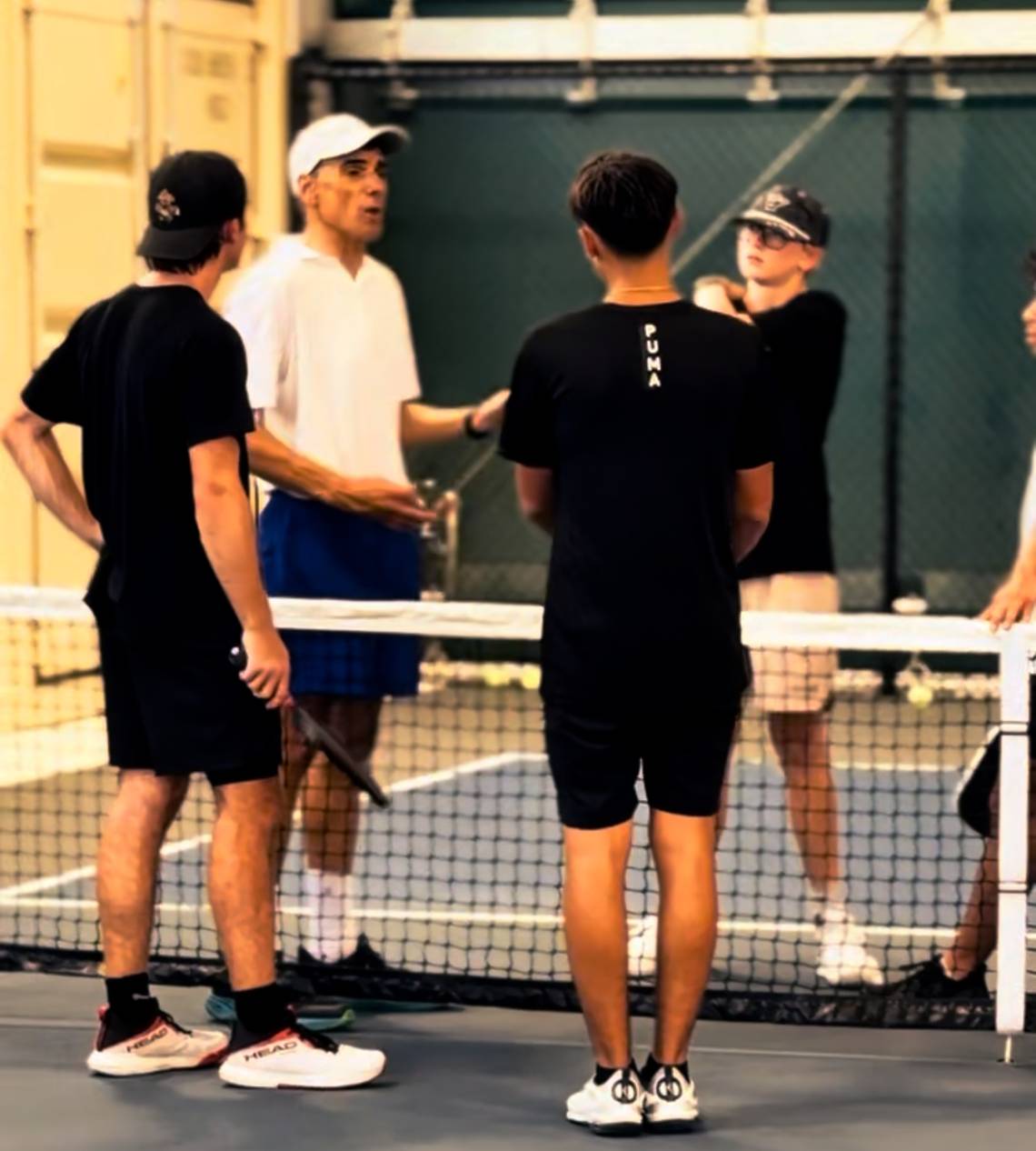 Ken Herrmann and The Fort training the pickleball stars of tomorrow