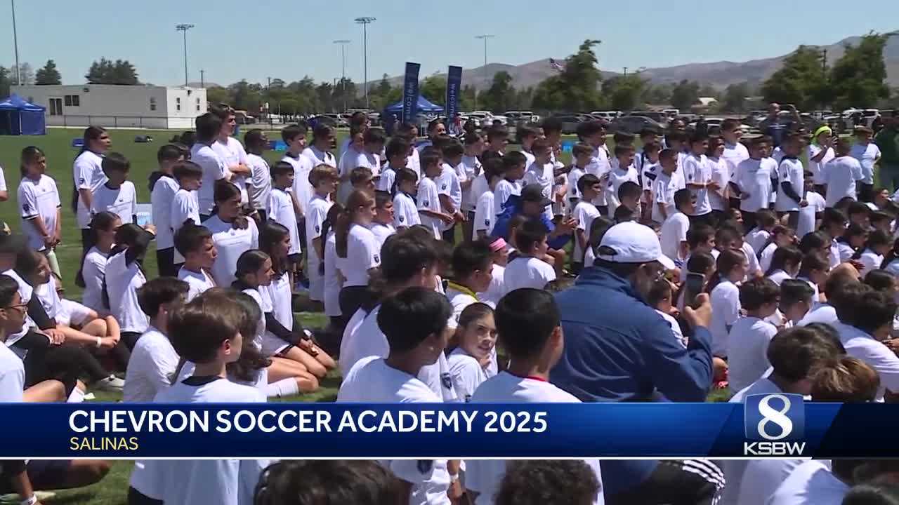 Over 200 Monterey County kids train with soccer pros at Chevron Soccer ...