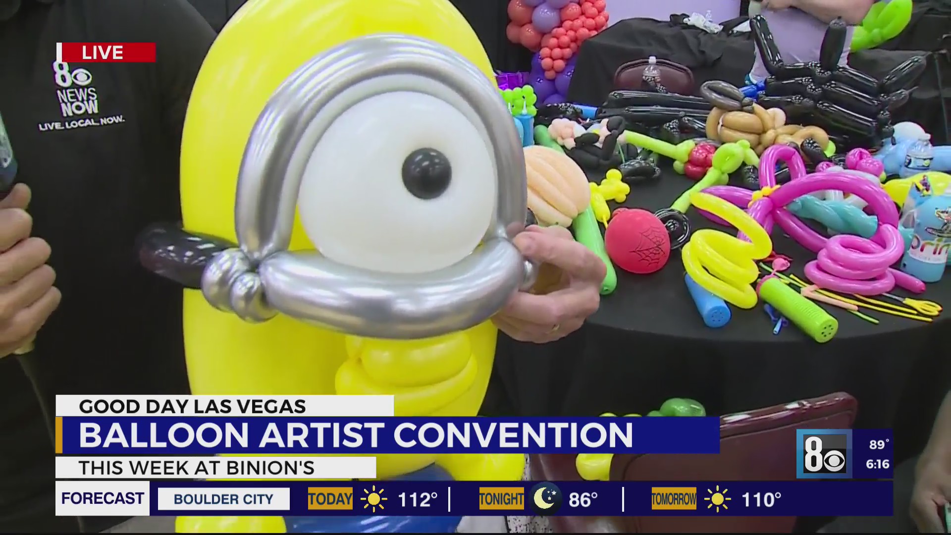 Balloon artists descend on Las Vegas for convention