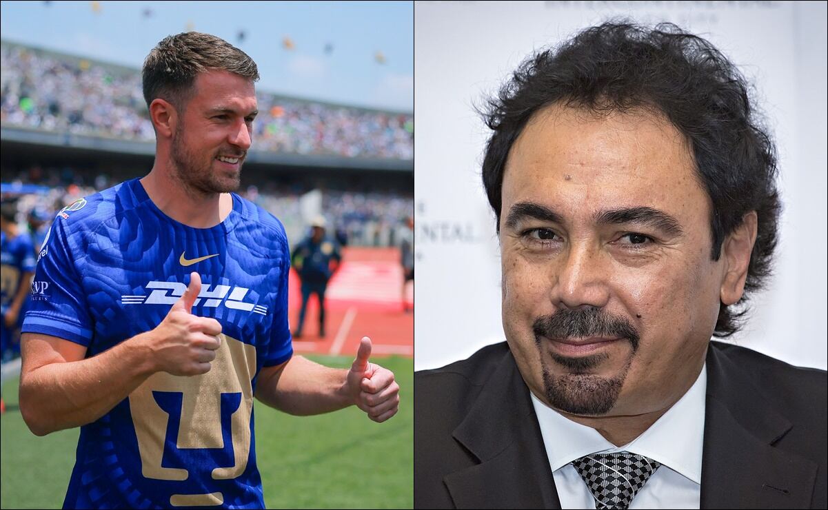 Hugo Sánchez sorprende al aplaudir la llegada de Aaron Ramsey a Pumas ...