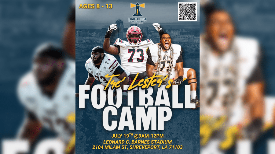Shreveport’s Tre Lester to host free youth football skills camp