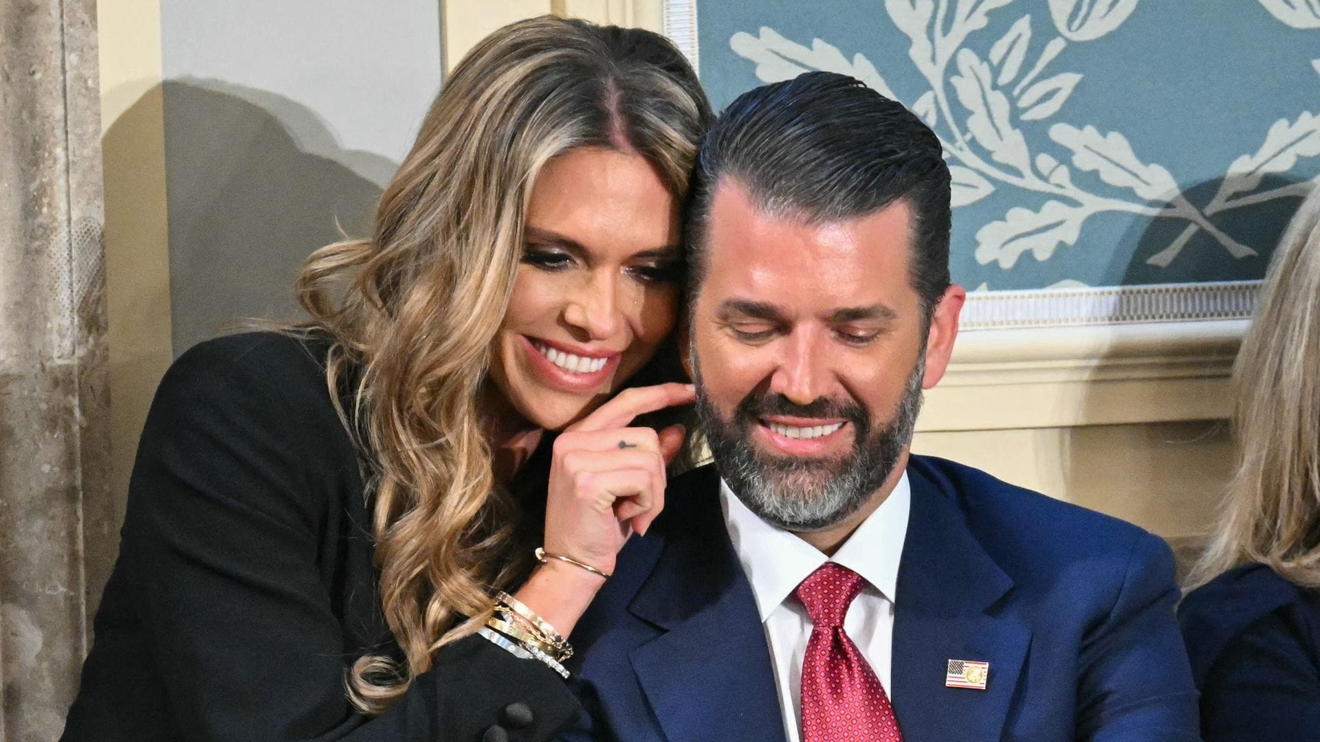 Donald Trump Jr. and girlfriend Bettina Anderson are all smiles in ...