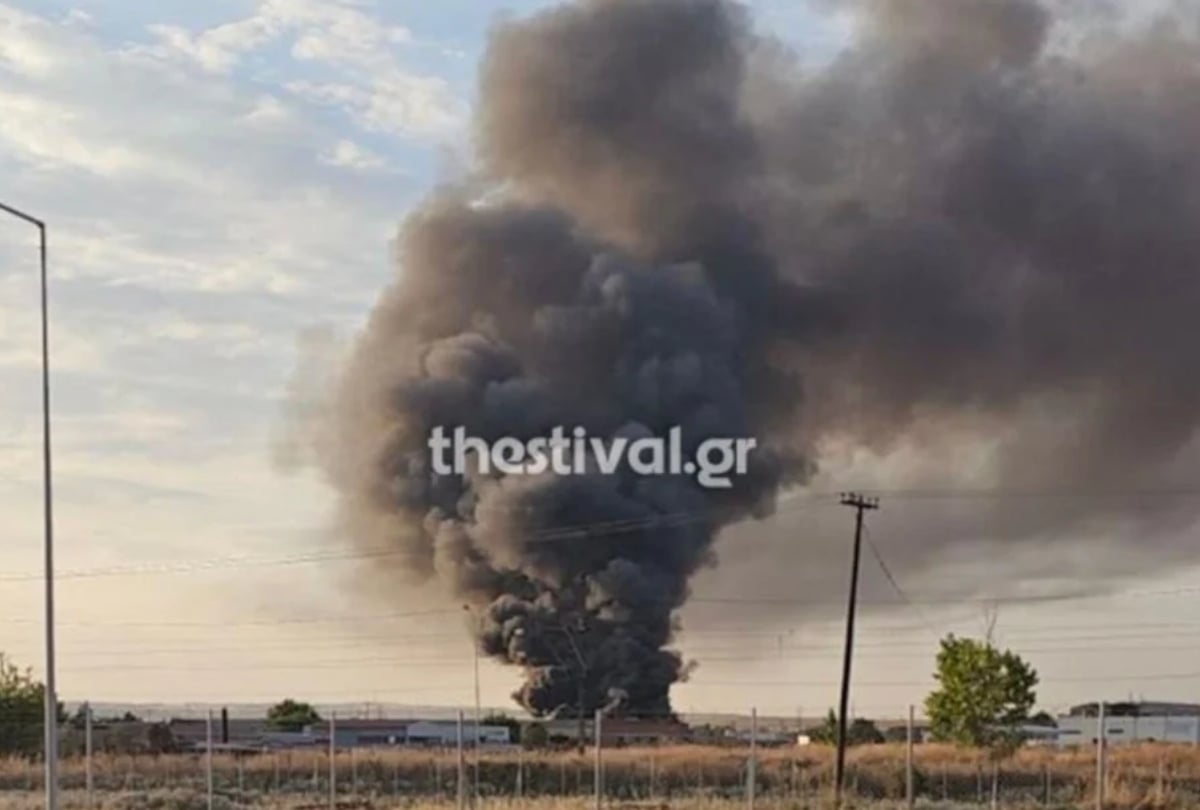 Μήνυμα του 112 για τη φωτιά στη Σίνδο: «Παραμείνετε σε εσωτερικούς ...