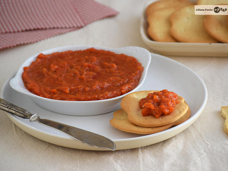 Receta de ajvar, el adictivo paté de pimientos asados con berenjena de ...