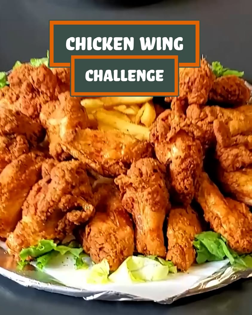 I Ate 50 Huge Chicken Wings in 15 Minutes! 🍗