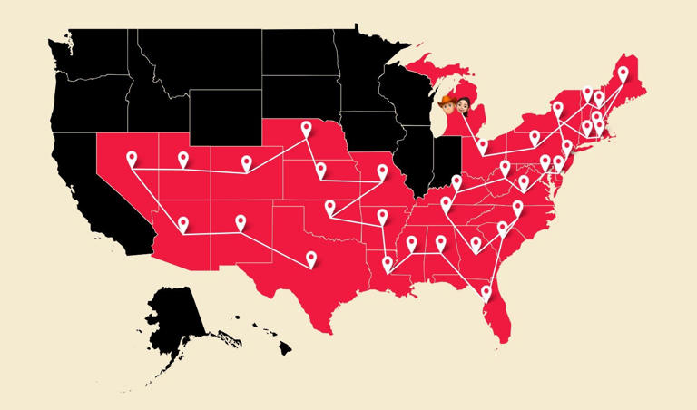 YouTube star Ryan Trahan stops in Florida for 50 states challenge: Here ...