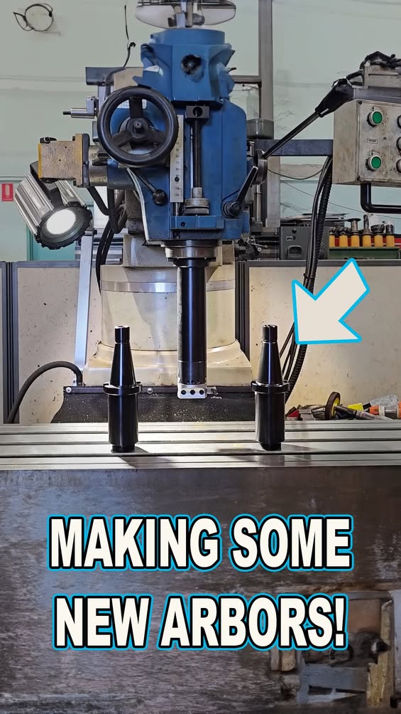 Making Custom BT40 Arbors for the Milling Machine!
