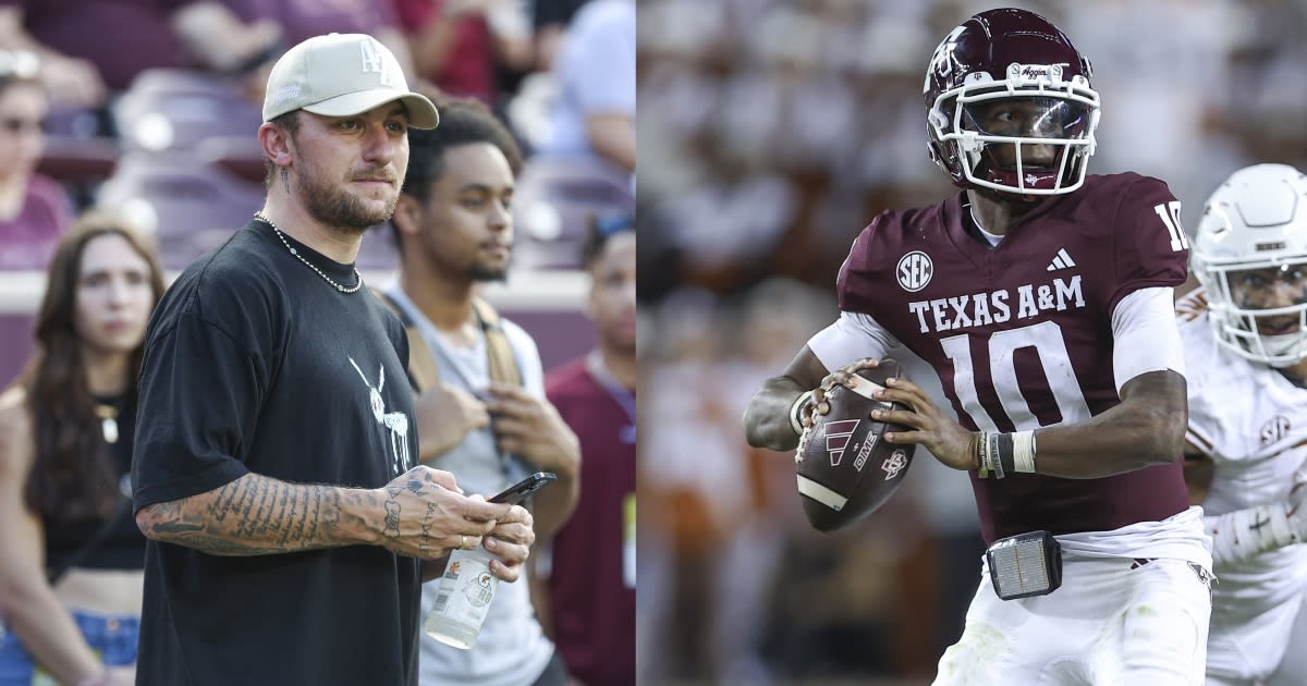 Johnny Manziel calls for Marcel Reed to ‘take care of business’ against ...