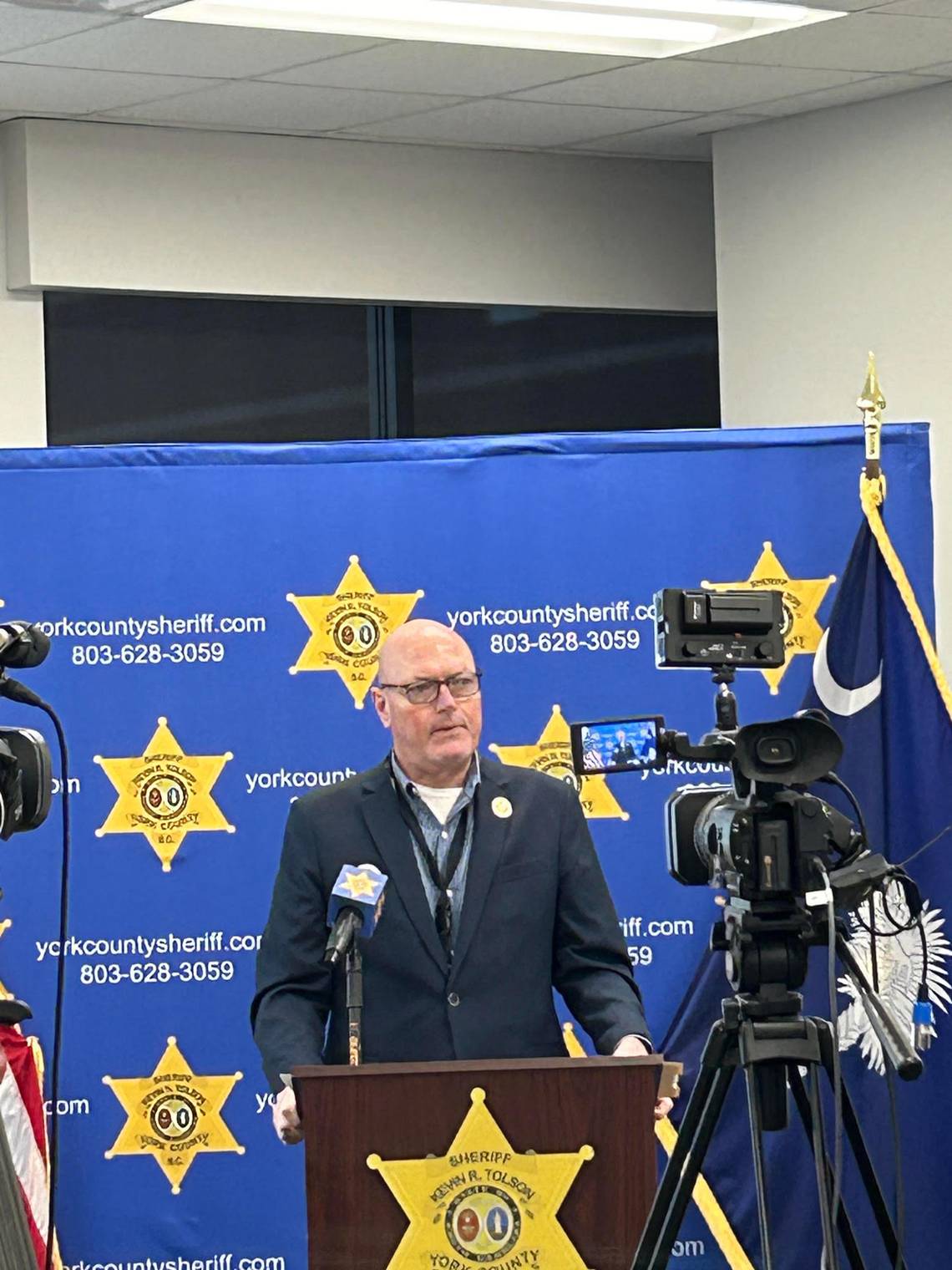 Former York County SC Sheriff Tolson accused of crashing vehicle ...