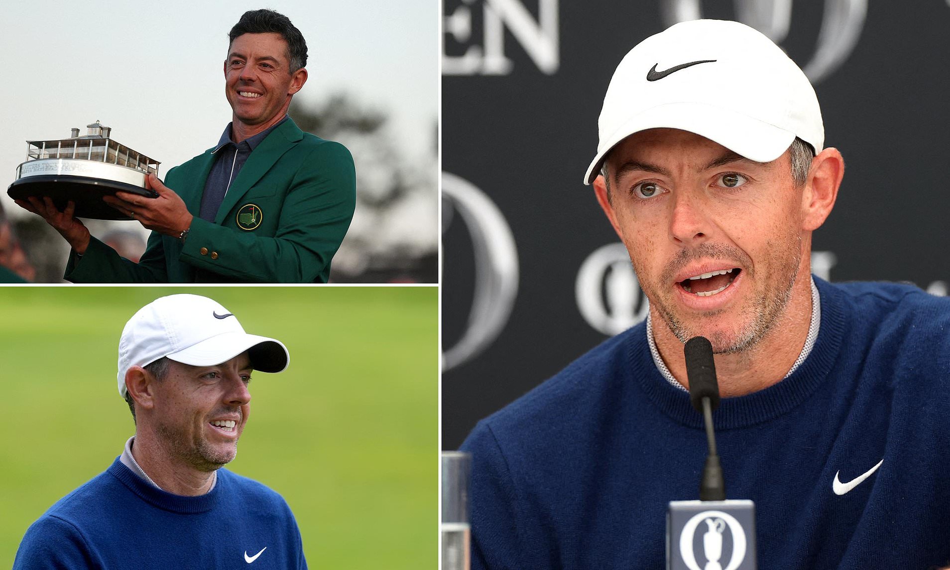 Rory McIlroy addresses his struggles since winning the Masters s he ...