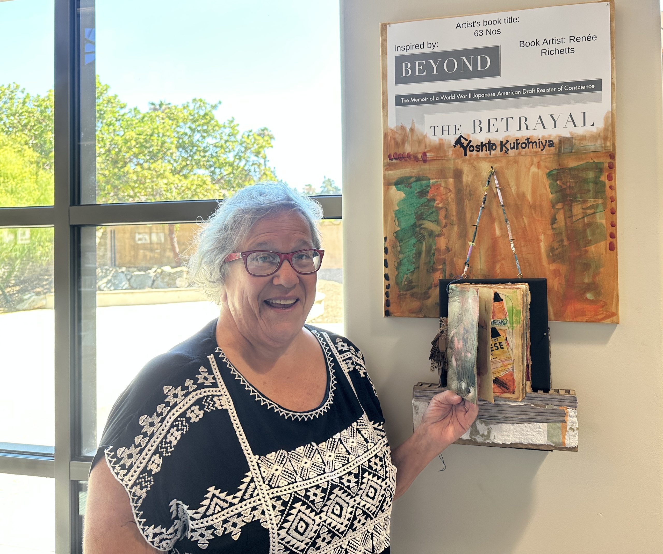 Renée Richetts: artist, reader, nurse, activist