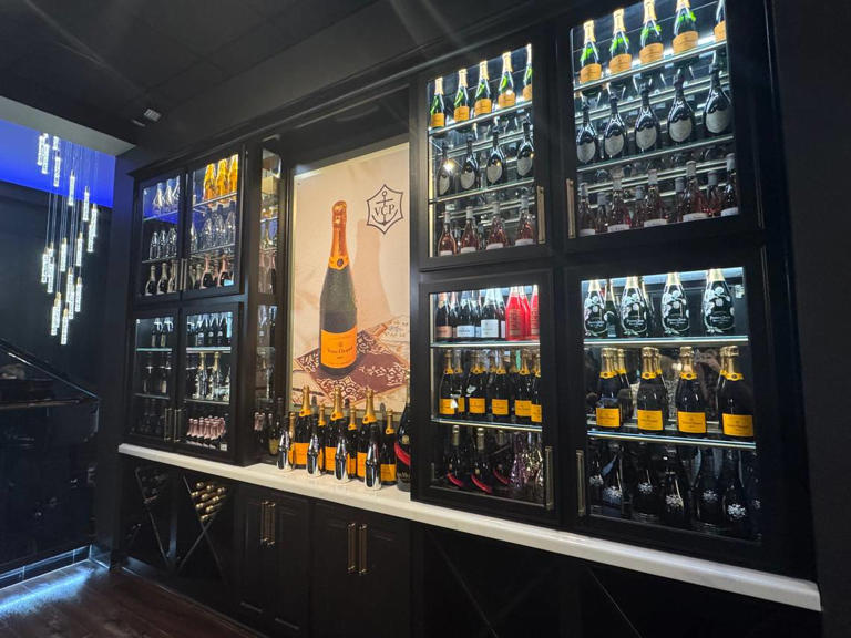 Wichita's KVH Chophouse opens today: See pics of its champagne wall ...