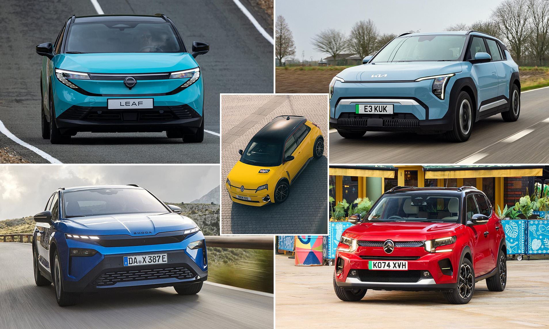 Five best EVs to buy with Labour's new £3,750 Electric Car Grant