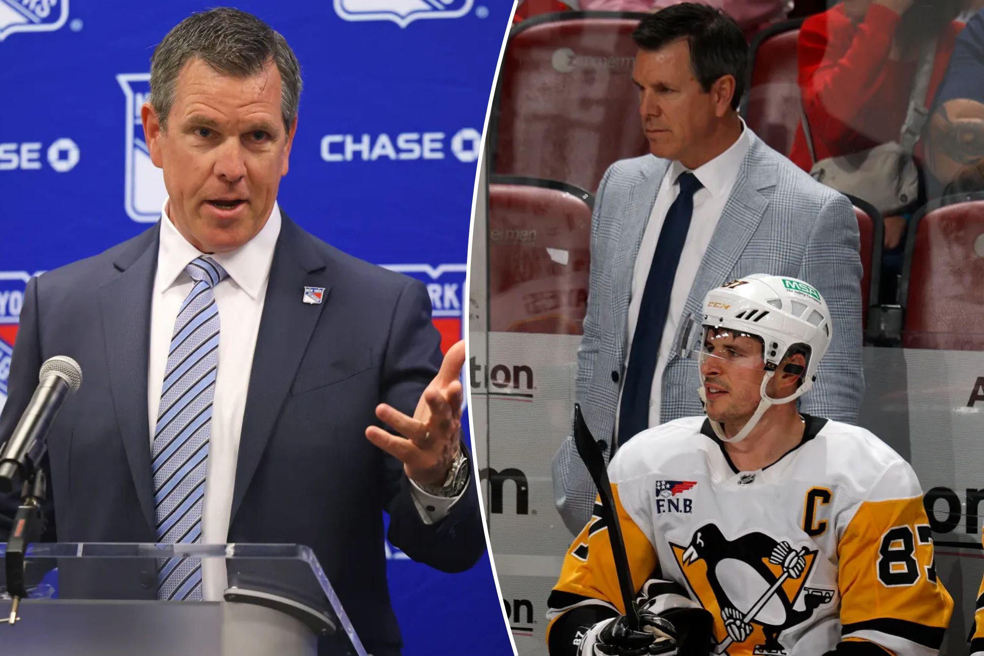 Rangers, Mike Sullivan facing Penguins right away on NHL Opening Night
