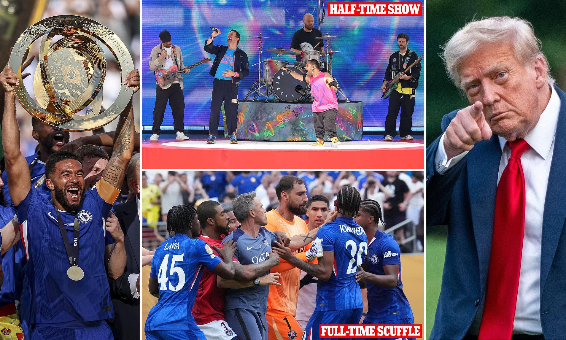 FIFA rule broken in Club World Cup final before tensions boil over ...