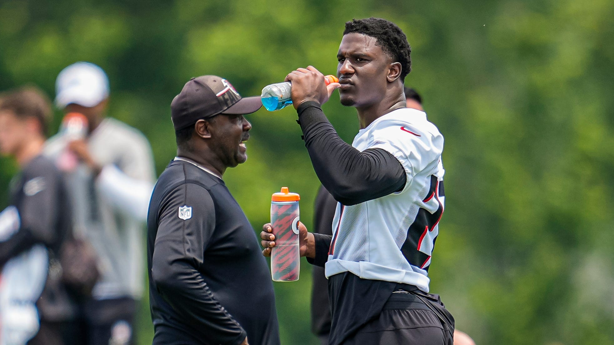 Rickea Jackson shares favorite part of boyfriend and Falcons' DE James ...