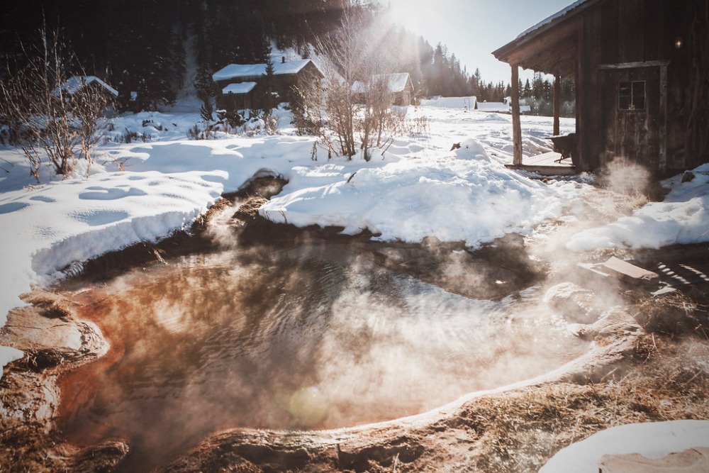 17 Mountain Spas Built Into Natural Hot Springs