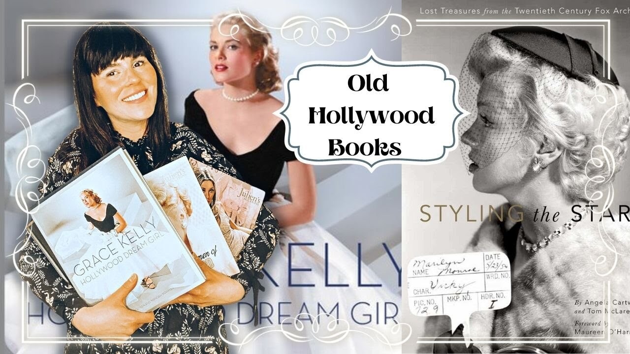My Vintage Old Hollywood Book Collection