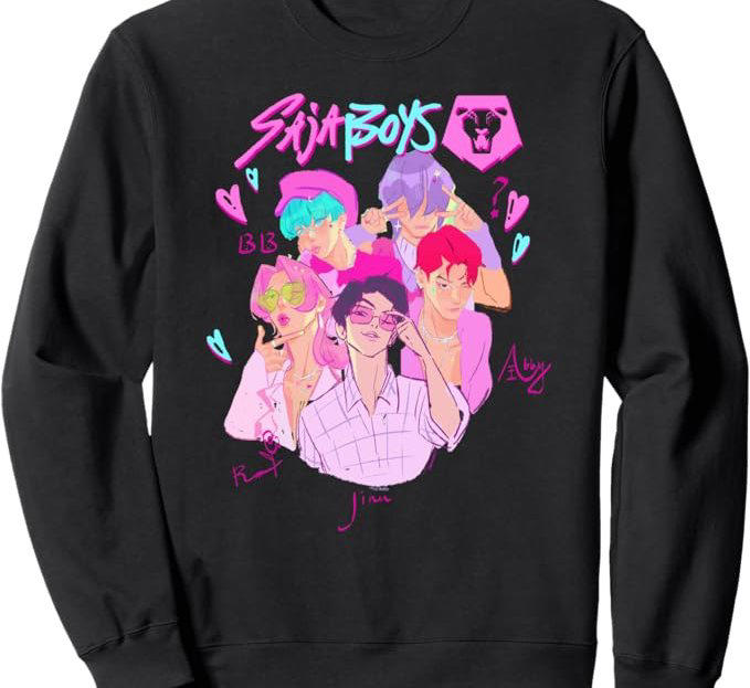‘KPop Demon Hunters' Merch Featuring Saja Boys Is Currently on Sale at ...