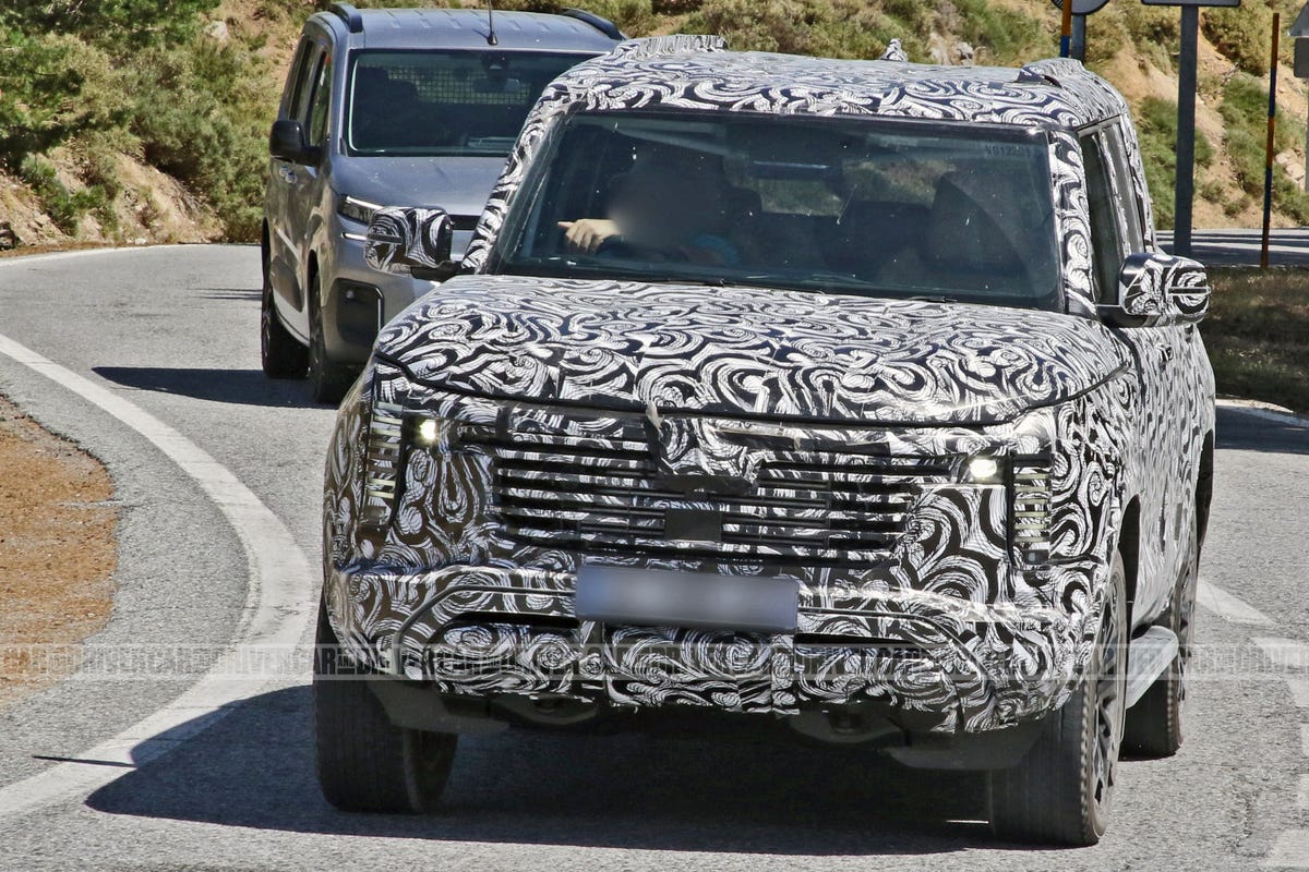 View Spy Photos of the 2028 Mitsubishi Montero