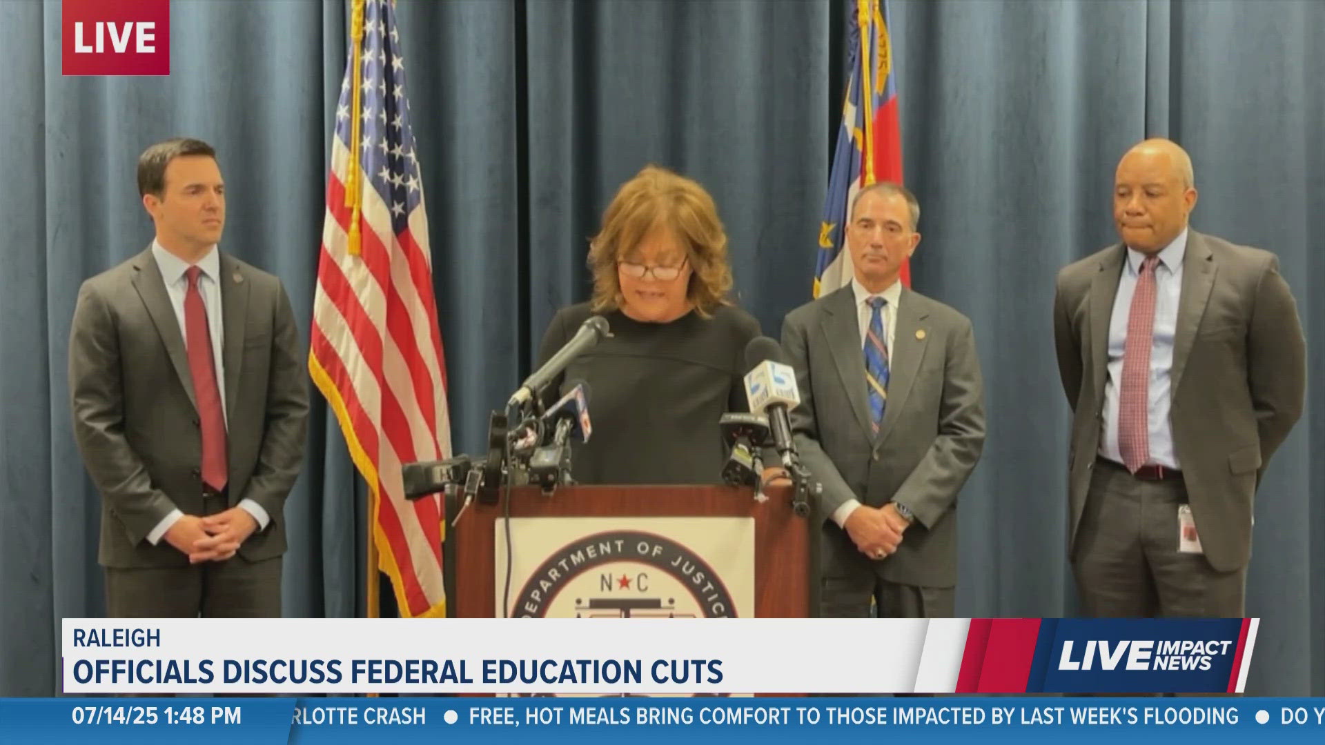 NC officials speak on federal education cuts