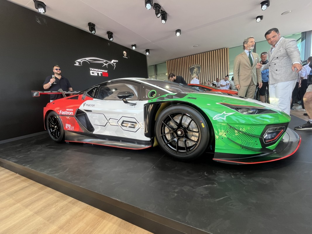 Temerario GT3: Lamborghini’s First In-House Race Car Debuts At Goodwood
