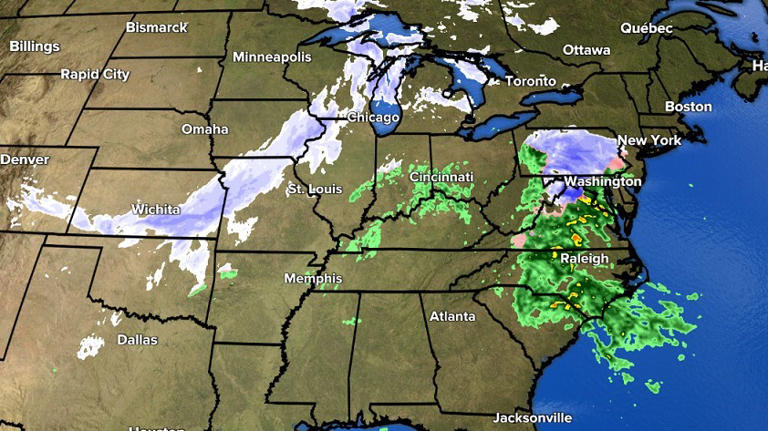 Washington DC weather radar