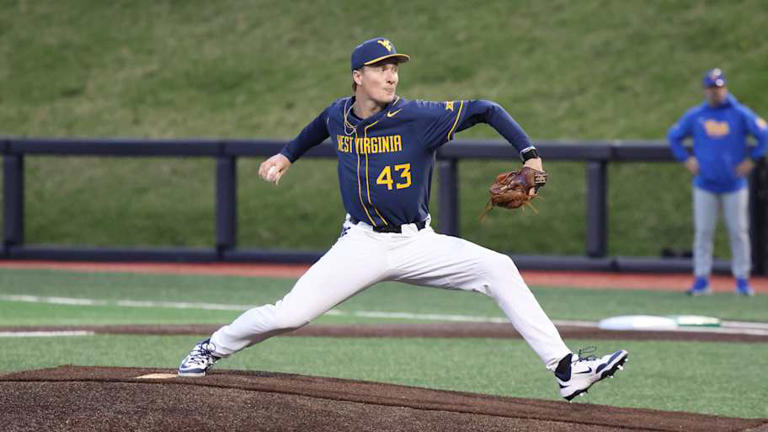 WVU Pitcher Robby Porco Taken by the Los Angeles Dodgers in the 2025 ...