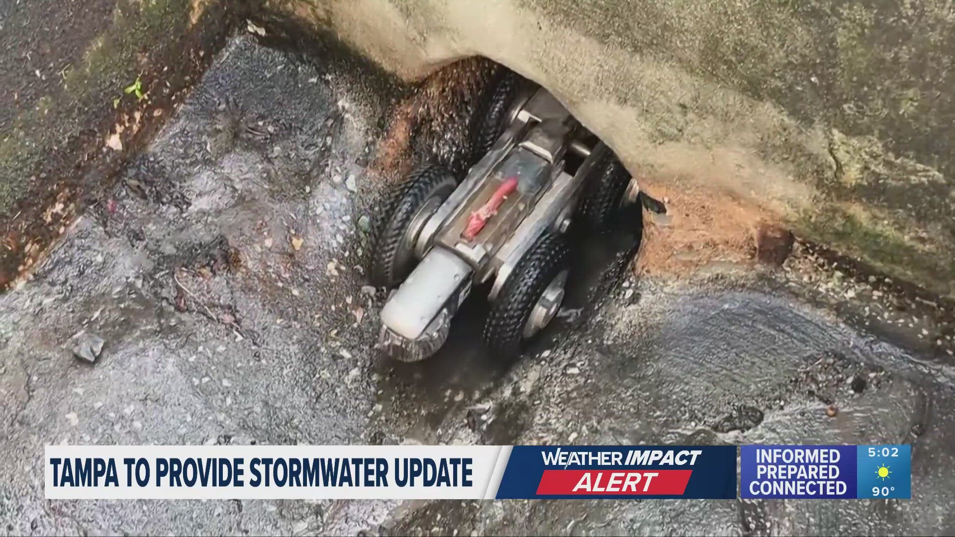 Tampa city leaders providing update on stormwater systems
