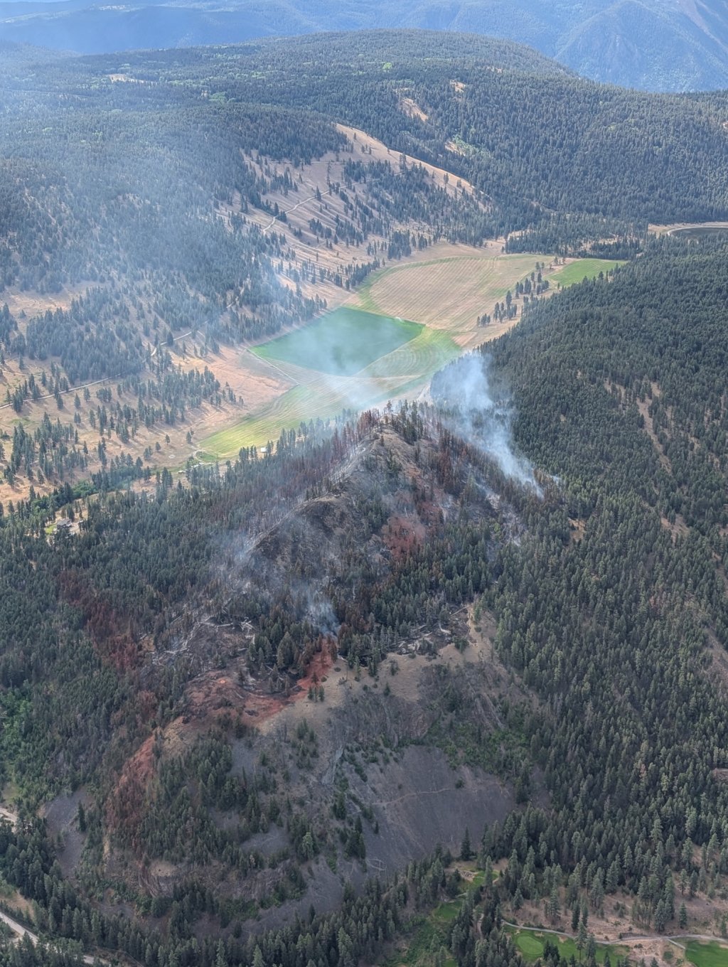 Evacuation order rescinded, alerts remain due to wildfire near Princeton