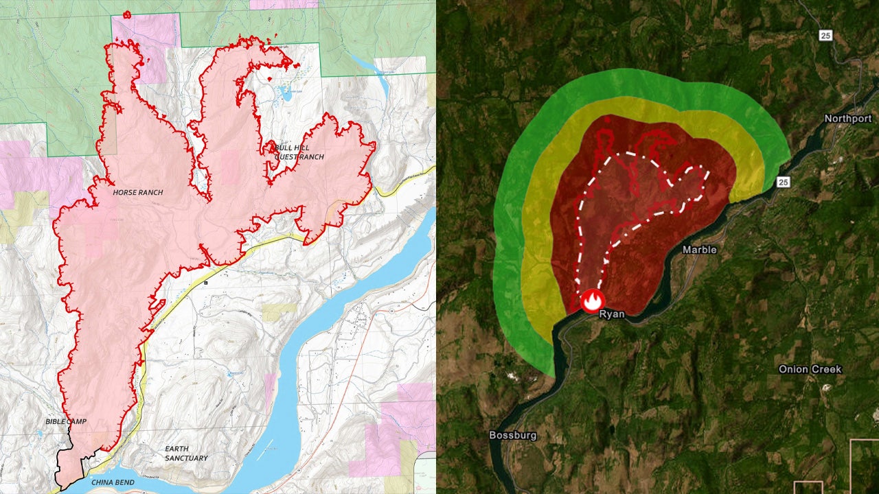 Hope Fire in northeast WA surpasses 7,000 acres, Level 3 evacuations ...