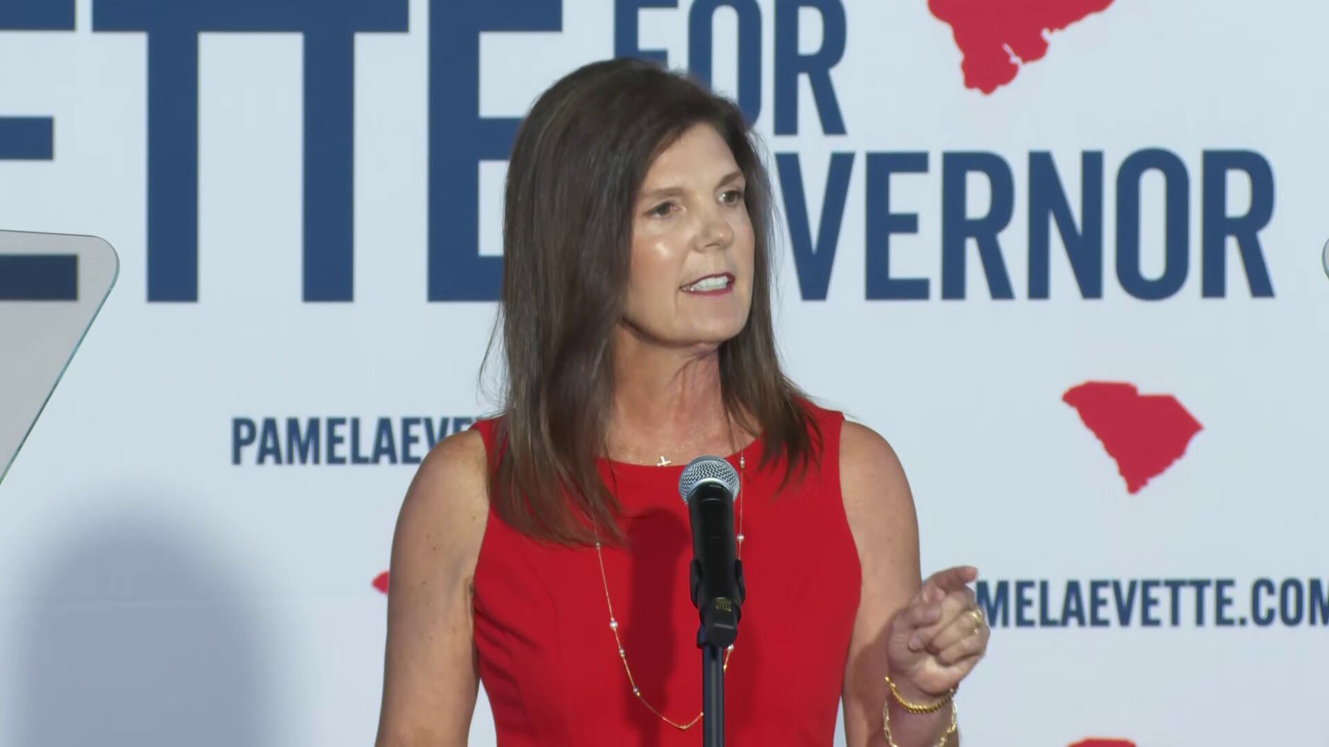 SC Lt. Gov. Pamela Evette kicks off 2026 campaign for governor