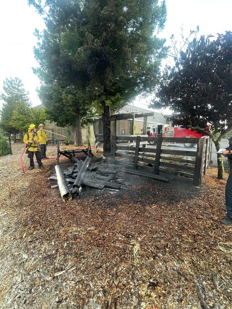 Woman arrested for hate crime, allegedly set Novato church on fire