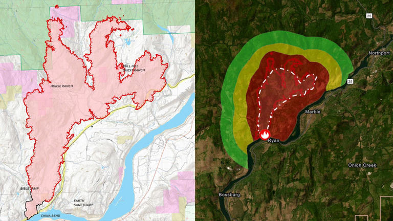 Hope Fire in northeast WA surpasses 7,000 acres, Level 3 evacuations ...