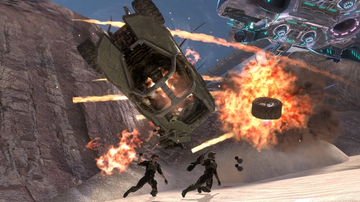 Halo 3 - Can You Save The Exploding Warthogs On The Ark?