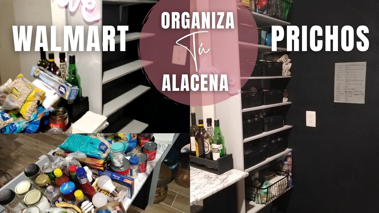 Cómo Organizar Tu Alacena con Contenedores Fancy de Walmart ...